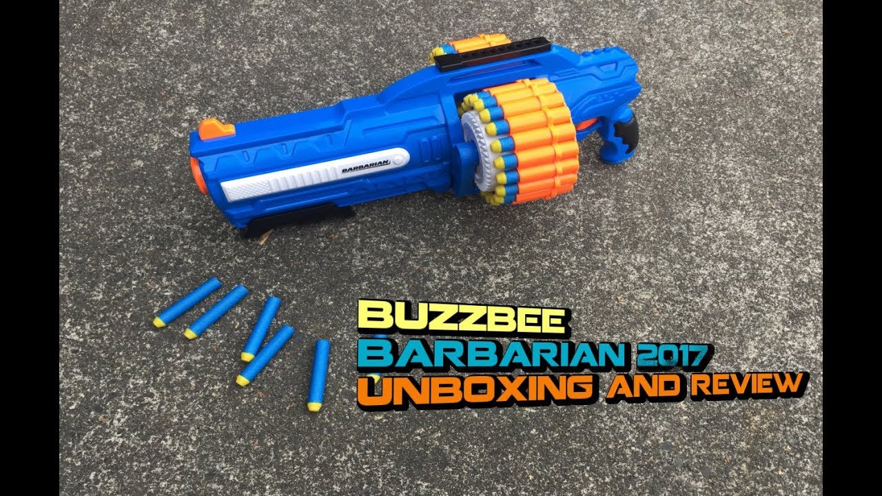 BuzzBee Barbarian 2017 Review || One of the Coolest, One of the ...