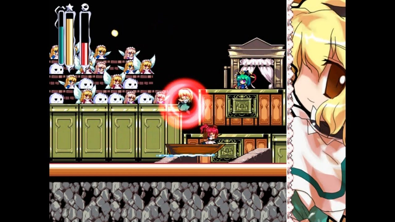 MegaMari: Marisa's Ambition - Patchouli Castle 4 (No Commentary) - YouTube