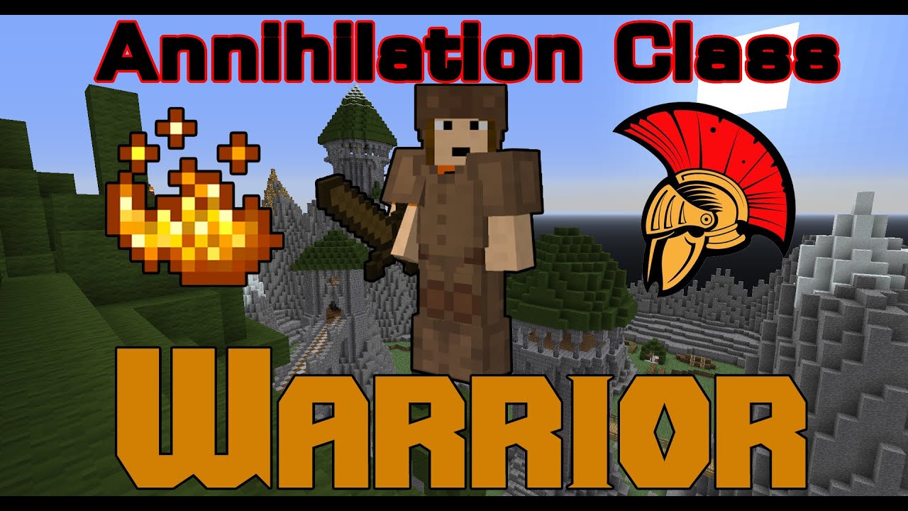 Minecraft Annihilation Class – Warrior - YouTube
