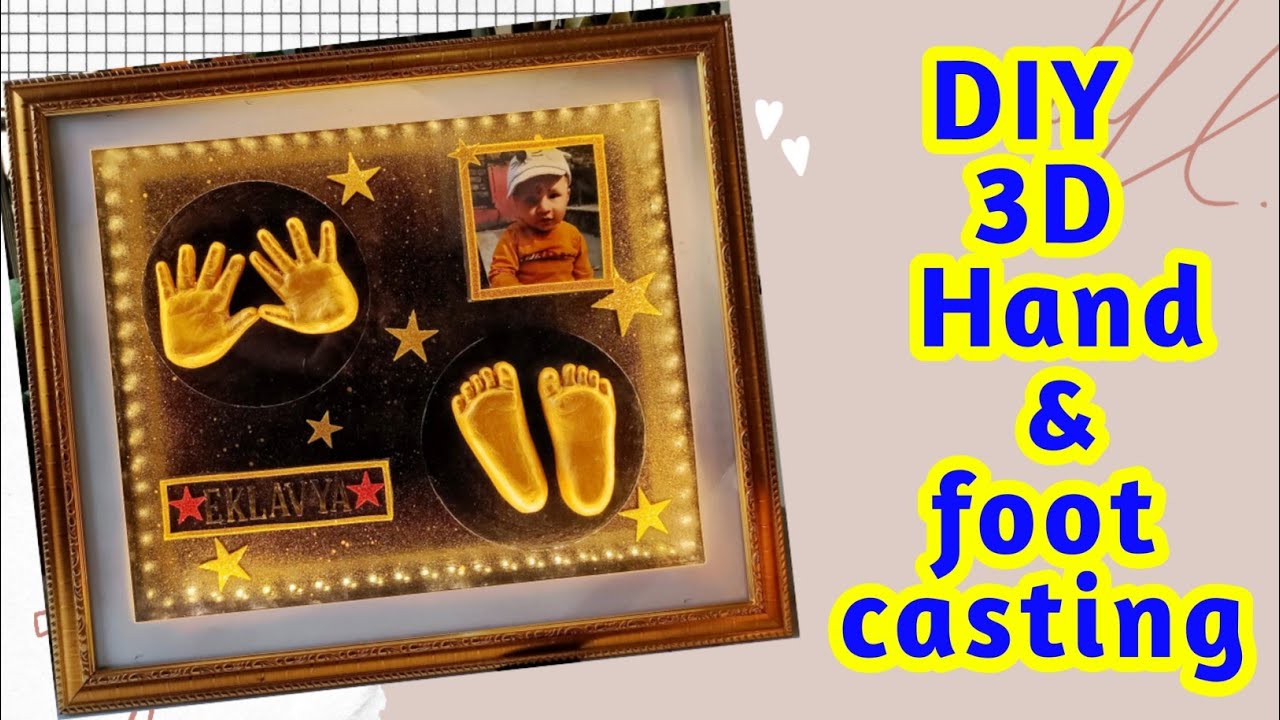 DIY 3D Baby Hand And Foot Casting With Led Light At Home Making Baby Hand Foot Impression diy-3d-baby-hand-and-foot-casting-with-led-light-at-home-making-baby-hand-foot-impression