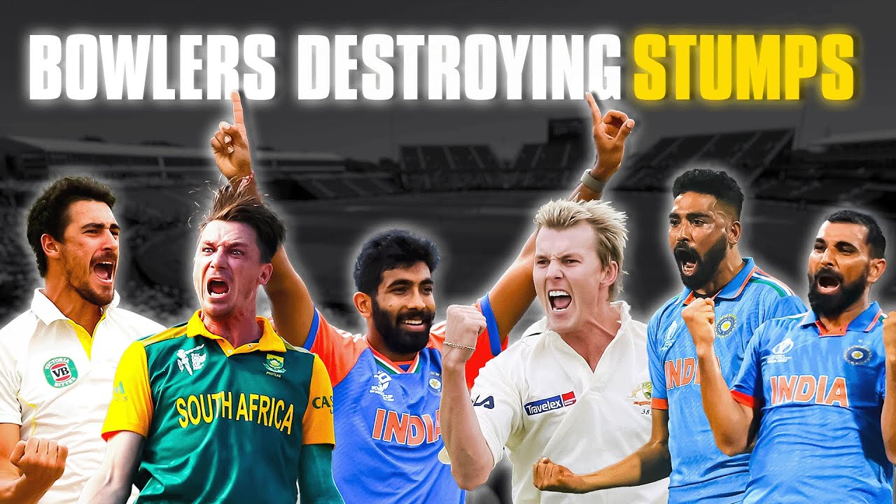 Bowlers Destroying Stumps 🔥 | Bowled Out Cricket Compilation 🤩 ...
