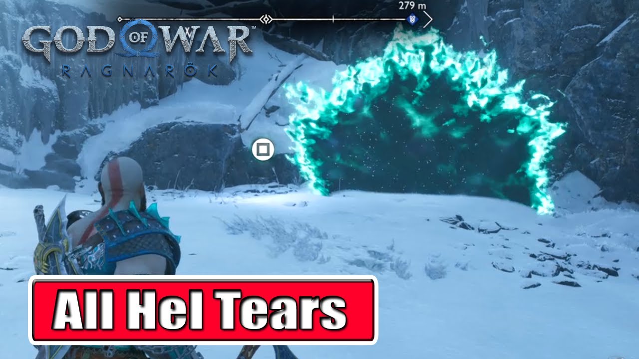 God of War Ragnarök | All Hel Tears & Locations - YouTube
