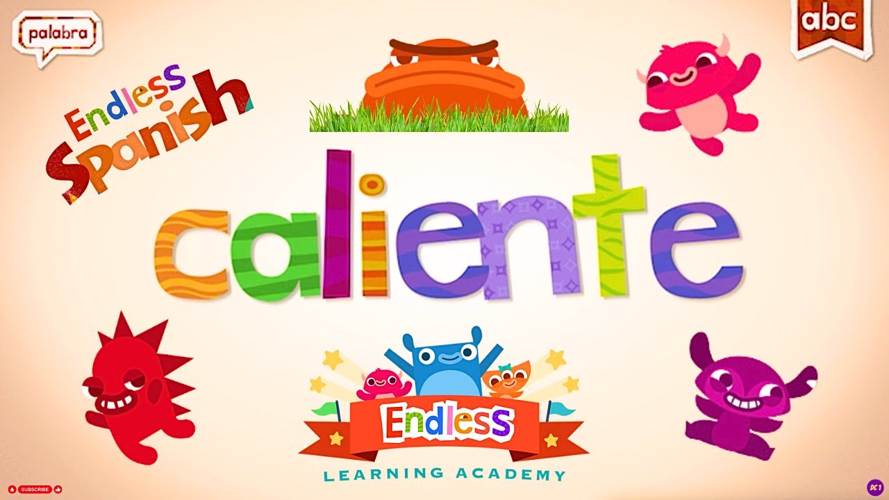🌟 Exploring ABC Spanish with Endless Alphabet 🌈 | Learning "CALIENTE ...