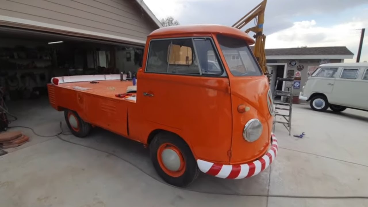 VW SINGLE CAB bucket truck update - YouTube