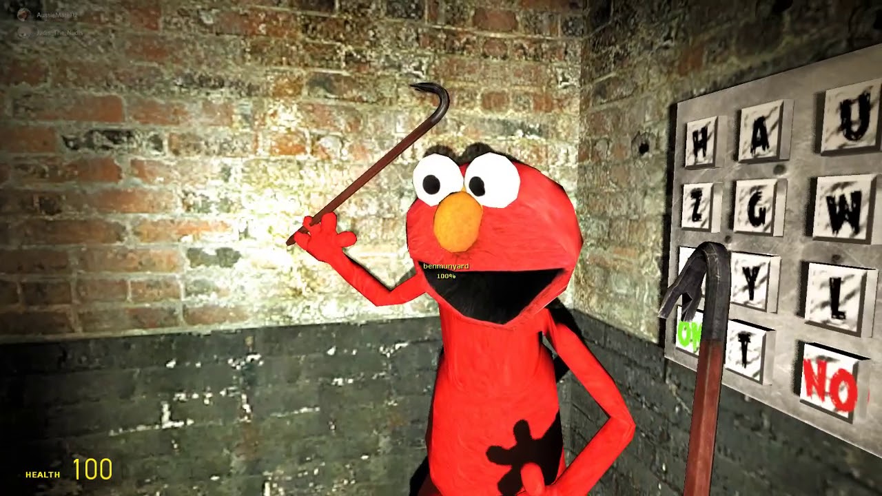 gmod scary map with Elmo - YouTube