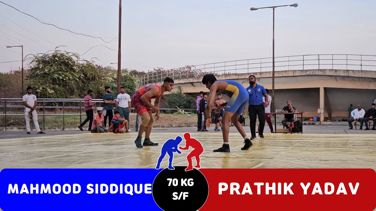 MAHMOOD SIDDIQUE (B) VS PRATHIK YADAV (R) - U/20 70 KG S/F - CMS ...