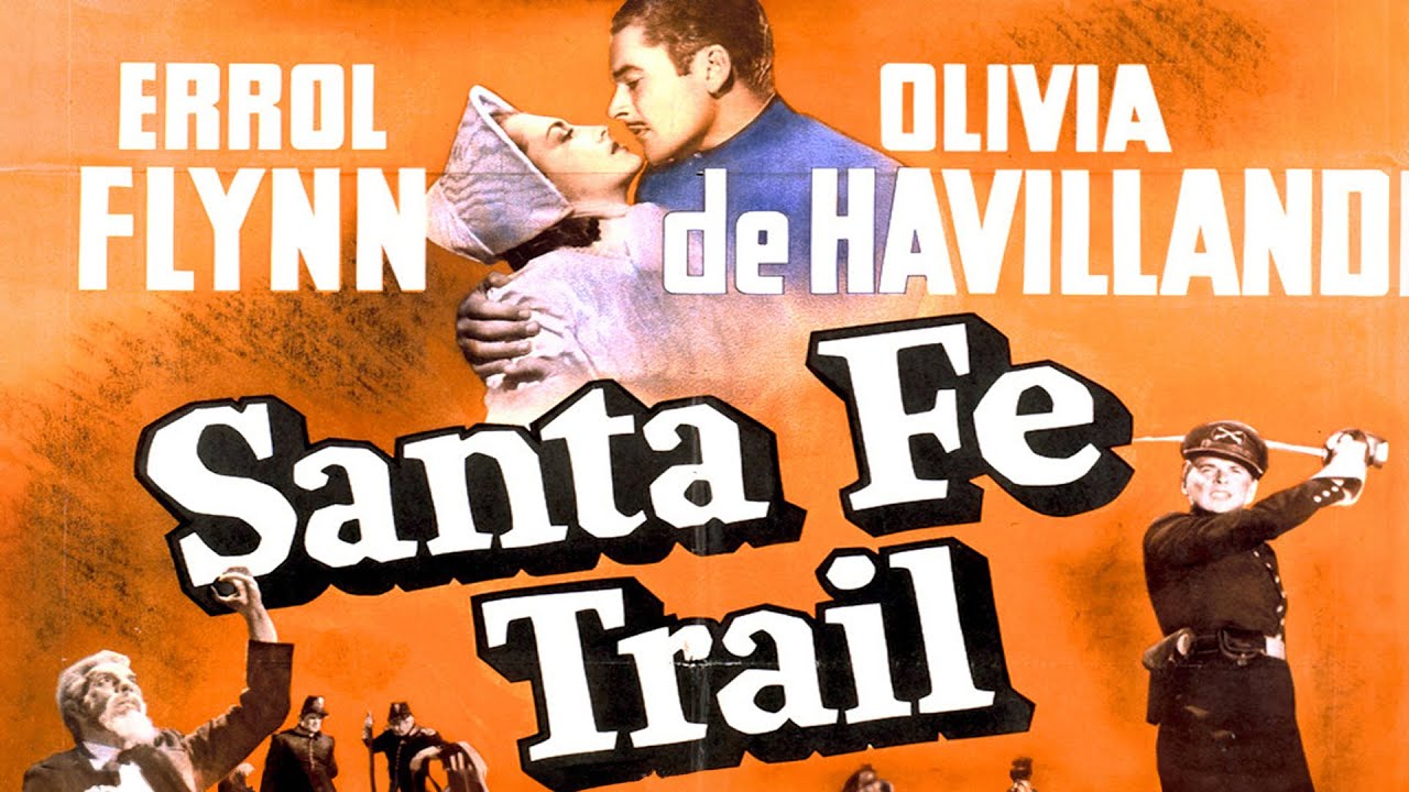 Errol Flynn & Ronald Reagan Duel for Love in Santa Fe Trail! (1940 ...