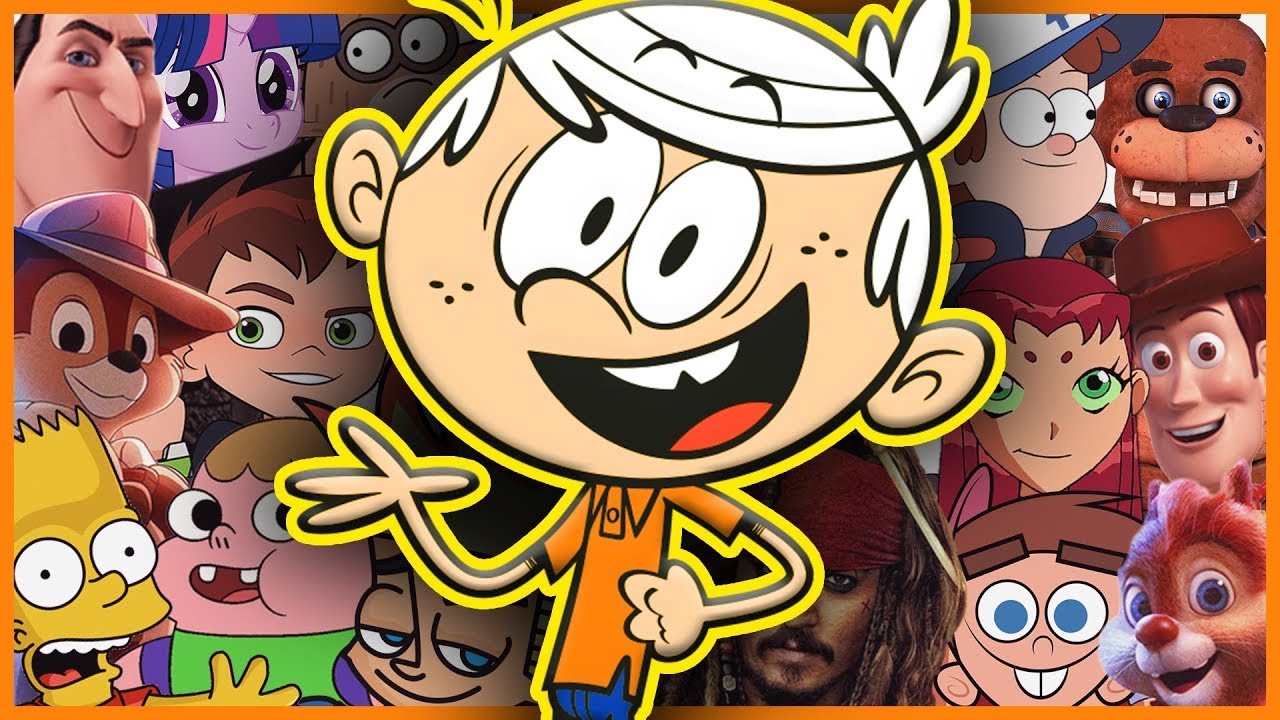 The Loud House Theme Song Movies, Games and Series Remix - YouTube