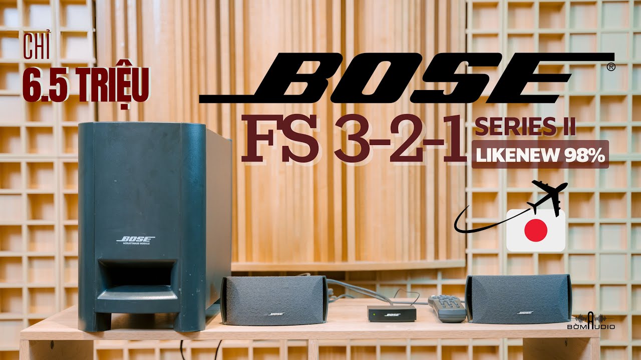 BOSE FS 3-2-1 SERIES II🔥Giá Cực Rẻ Chỉ 6.5 Triệu Made In Mexico Xuất ...
