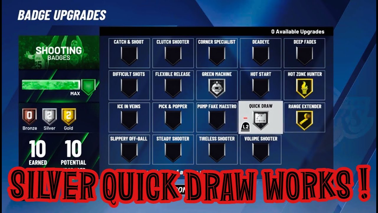 DEMIGOD 2-WAY SLASHING PLAYMAKER BUILD USES QUICK DRAW BADGE ON SILVER ...