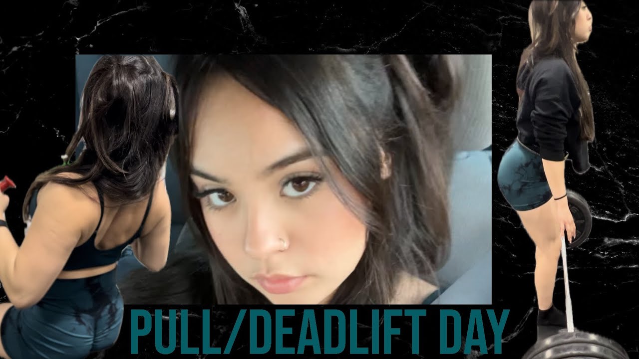 CRAZY DEADLIFT PR// PULL DAY VLOG - YouTube