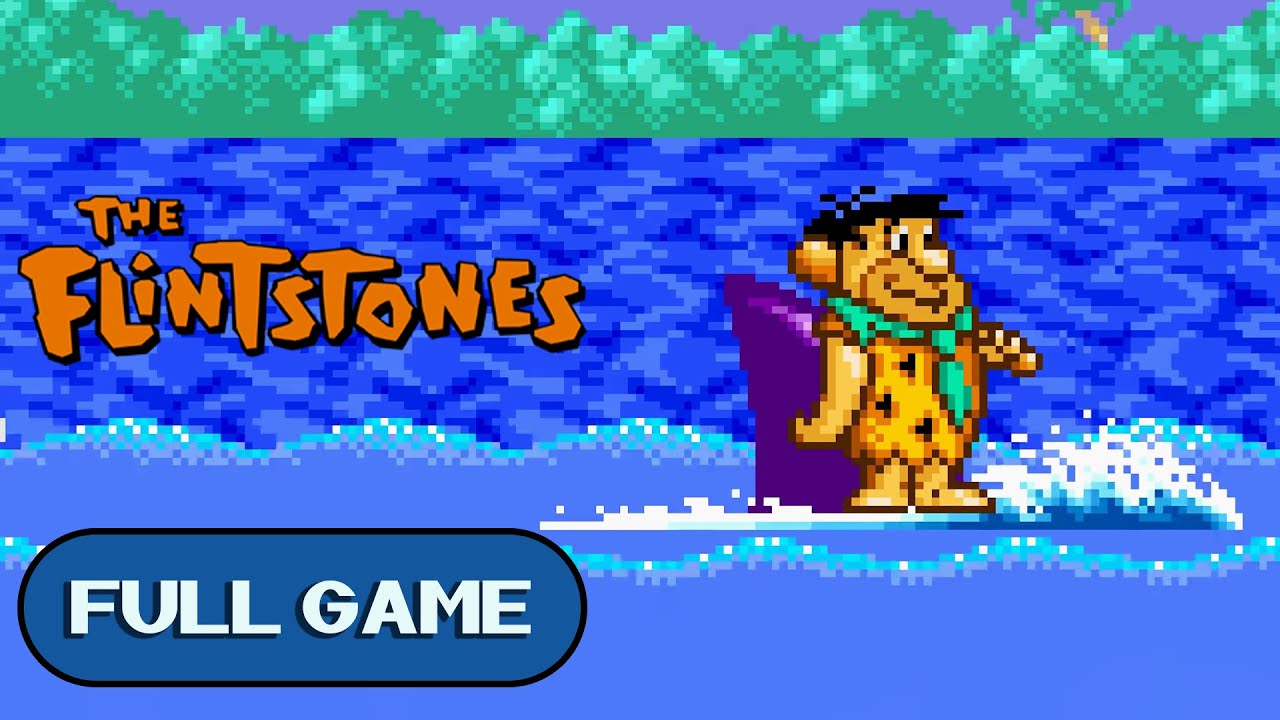 The Flintstones GENESIS MEGA DRIVE FULL GAME Longplay Gameplay ...