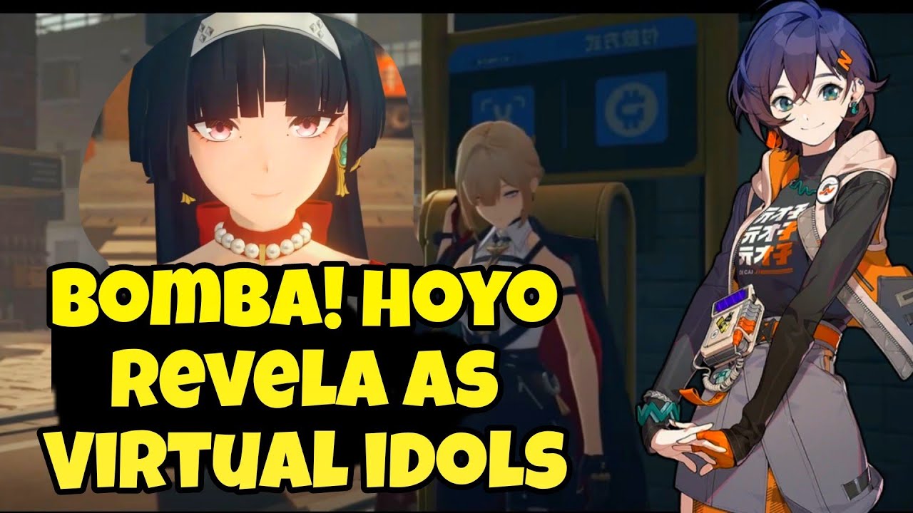 Hoyo Revela Visual Todos da Facção Virtual Idols ou é Astra Yao ...