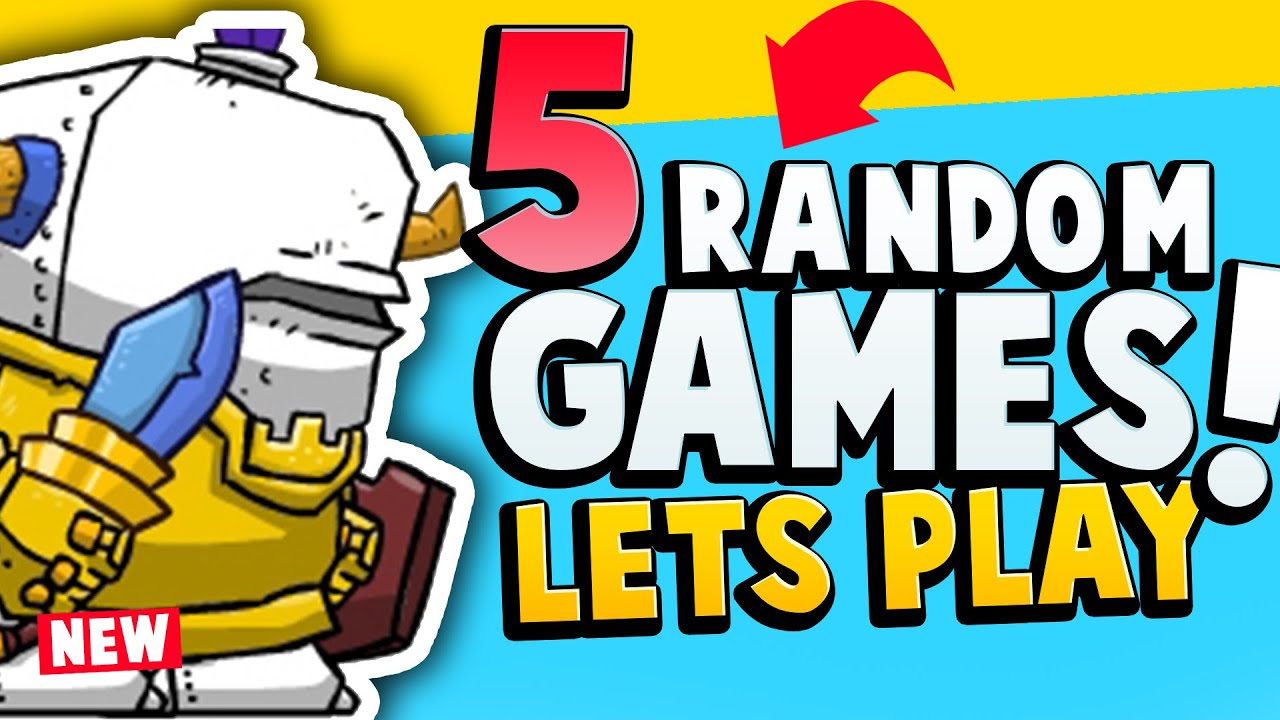 Playing 5 COMPLETELY Random Games - 2 WON'T EVEN START!!! - YouTube