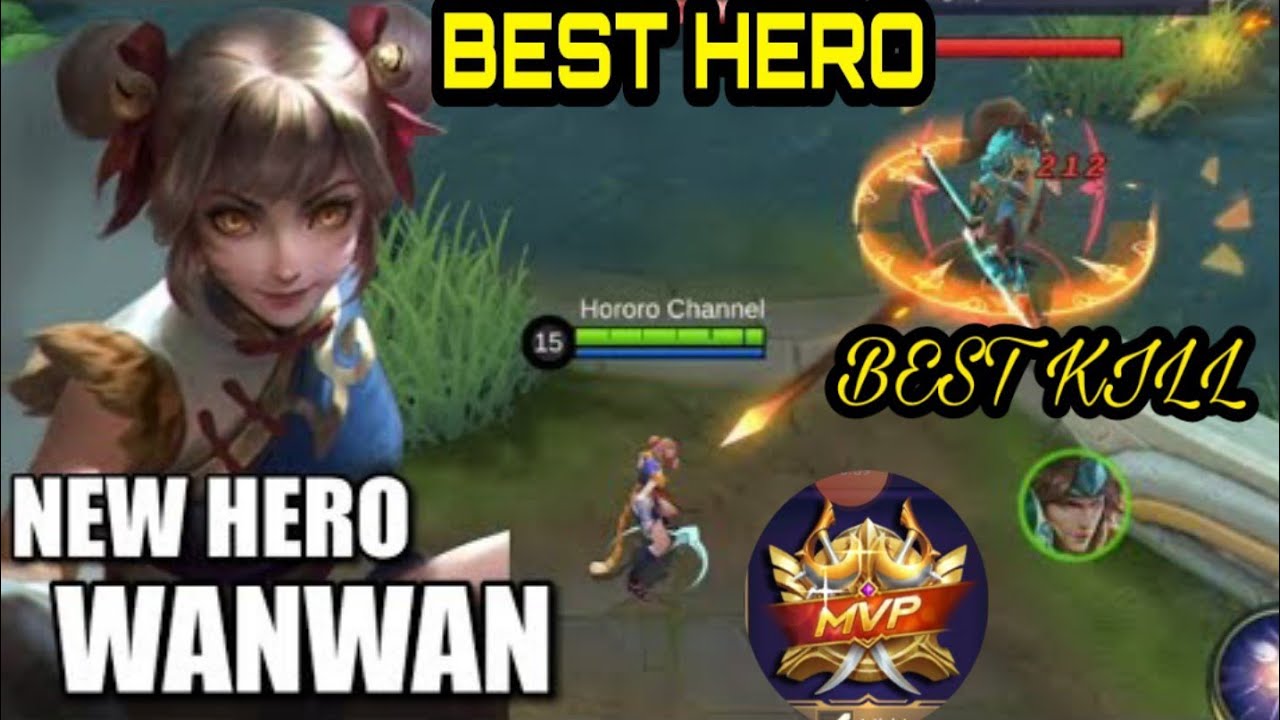 WANWAN BEST MARKSMAN - LEGENDARY KILLS MVP | WANWAN MOBILE LEGENDS ...