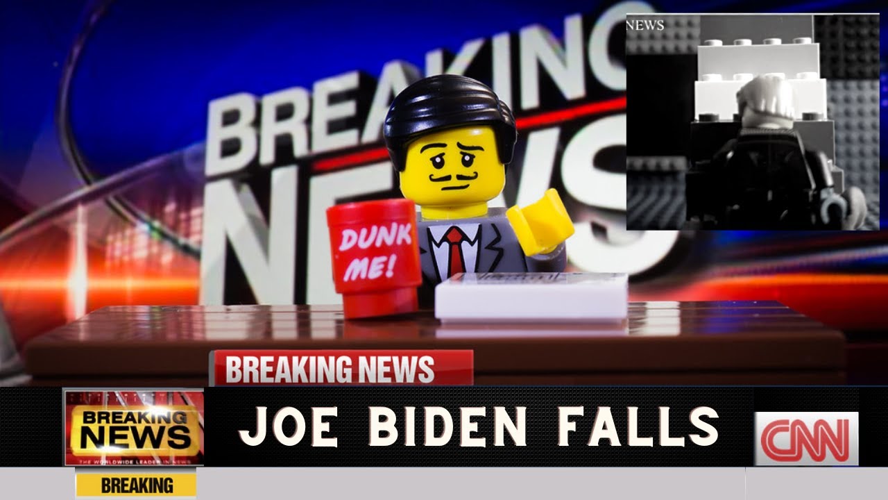 Joe Biden Falls Lego (official video) - YouTube