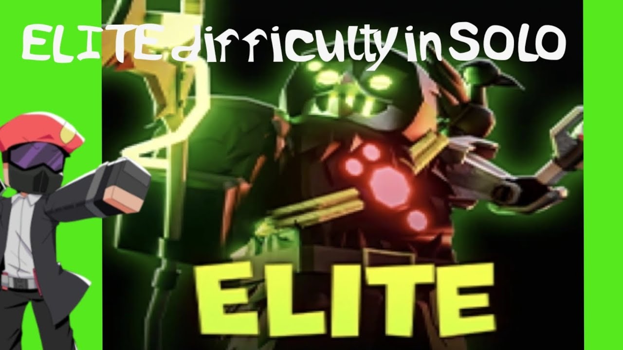 TDX Elite difficulty in SOLO for new players - YouTube