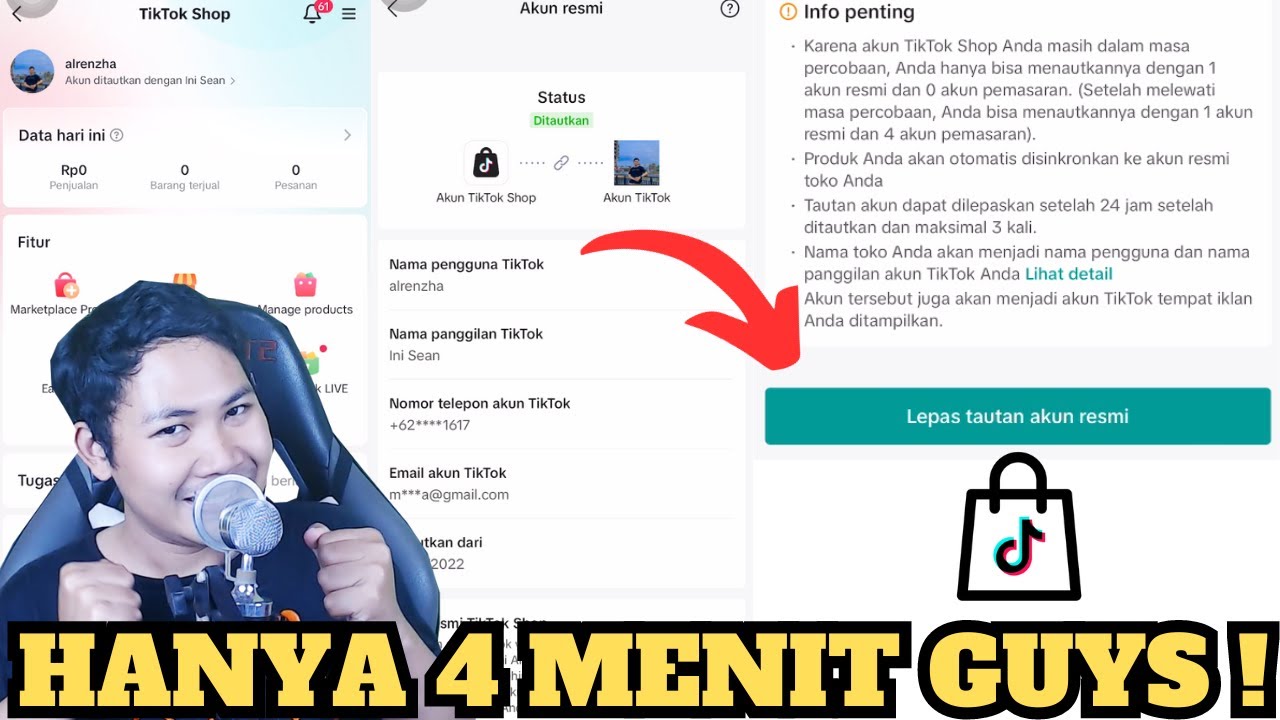 BEGINI! Cara Berhenti Dari Program TikTok Shop Creator - YouTube