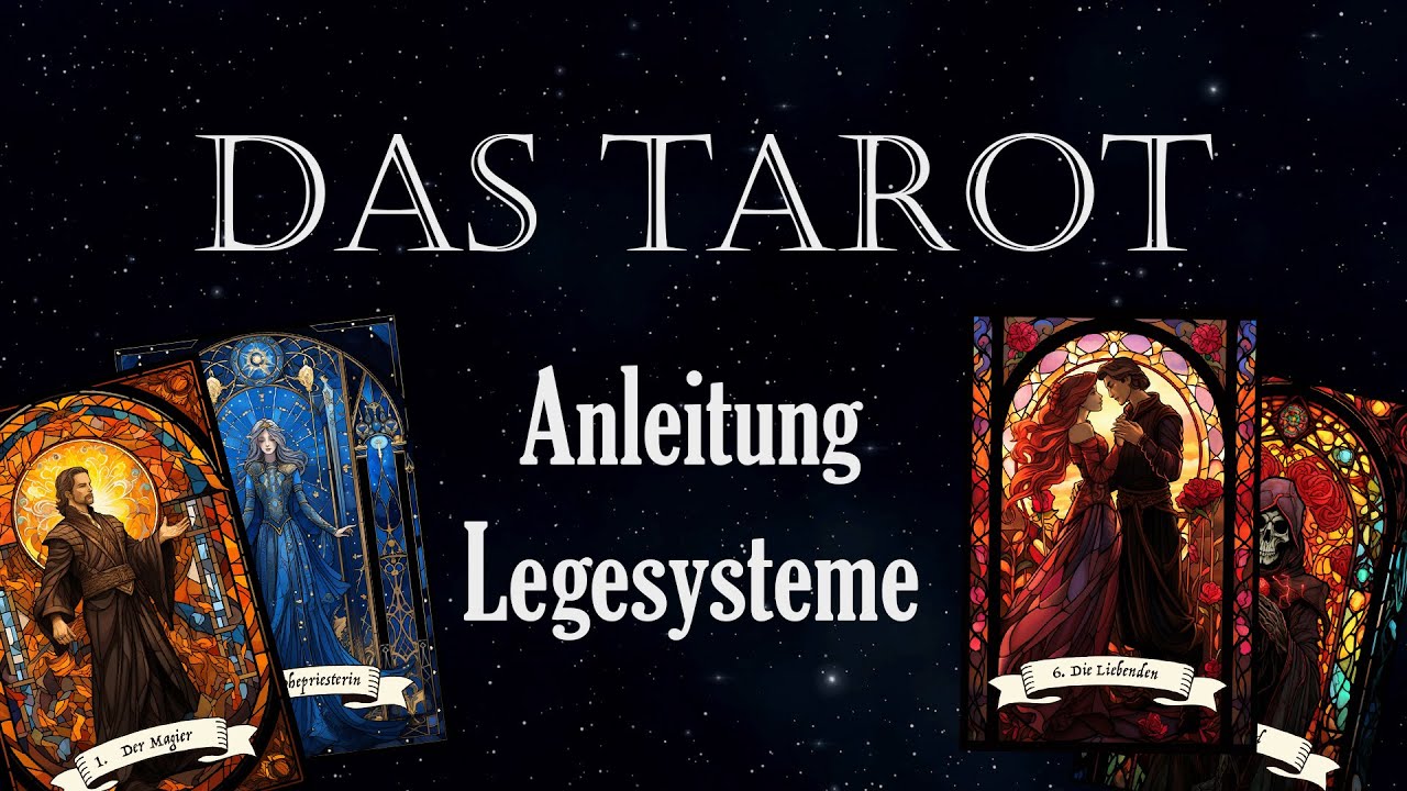 Das Tarot - Legesysteme beim Kartenlegen einfach erklärt - YouTube