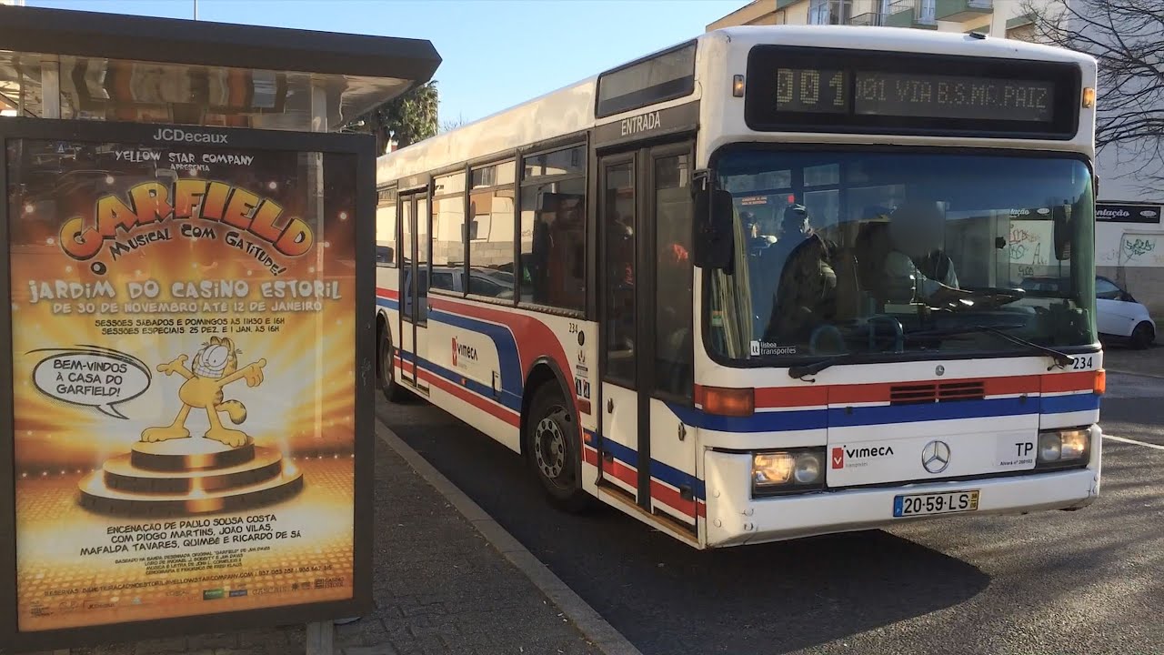 Vimeca Mercedes-Benz O405 Irmãos Mota Atomic UR95 - Bus 234 - Carreira ...