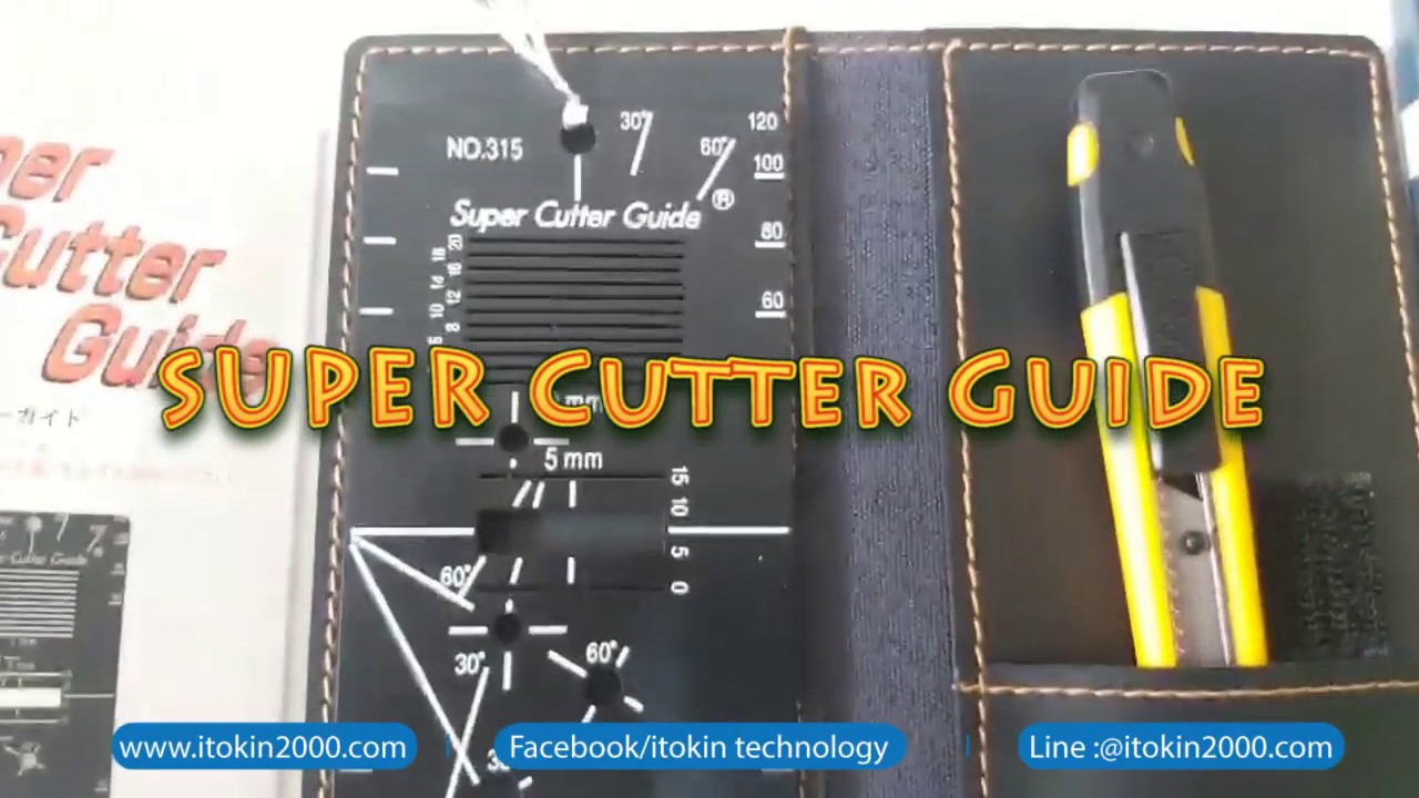 (รีวิว) เครื่องทดสอบการยึดเกาะสี Super Cutter Guide 315 - YouTube
