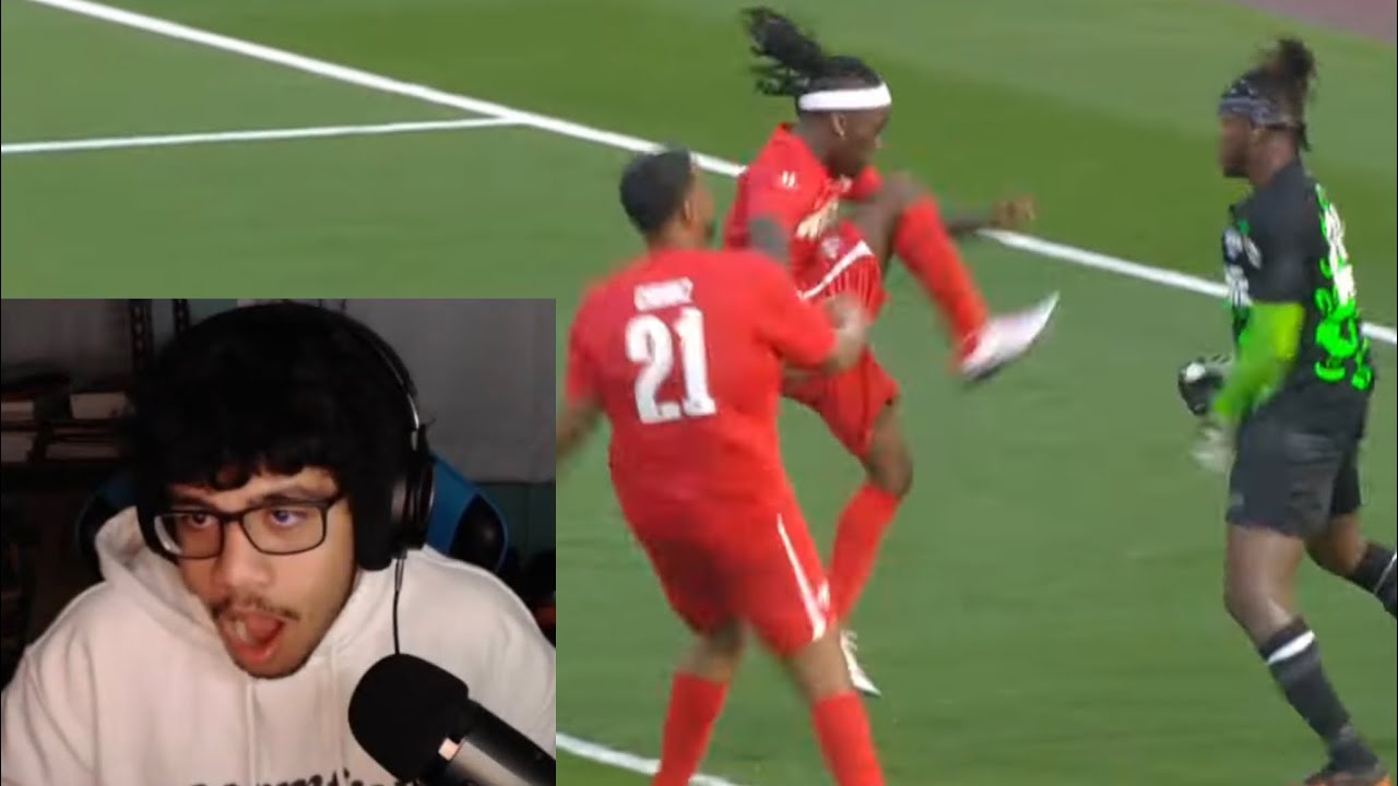 Shmegalar reacts to sidemen charity match - YouTube