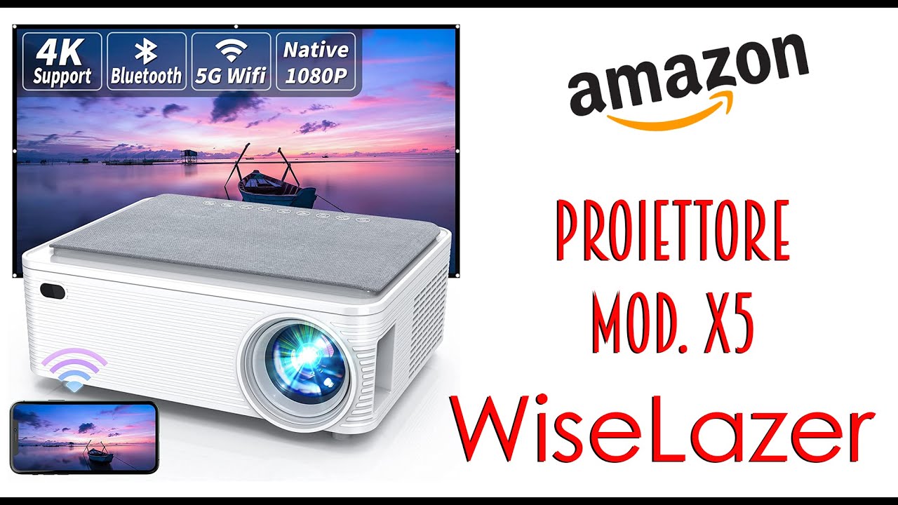 Recensioni veloci!!! #397 (Proiettore mod. X5 - WISELAZER) - YouTube