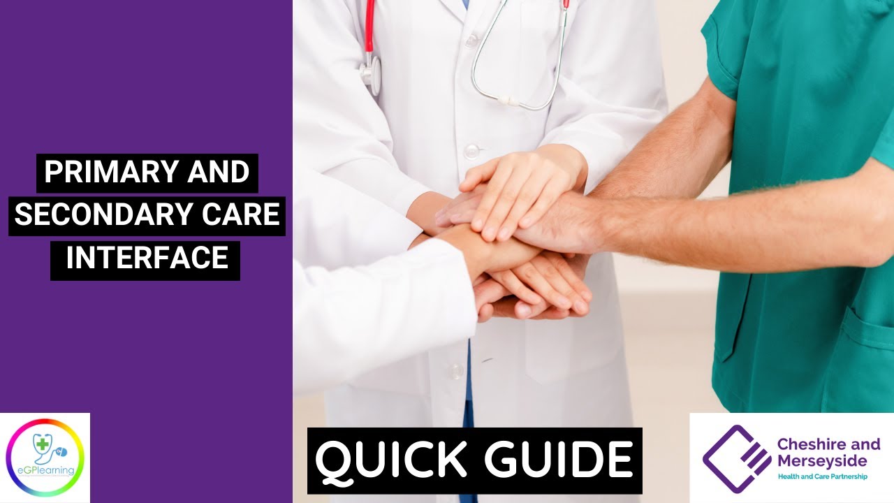 Primary and Secondary Care interface: Quick Guide - YouTube