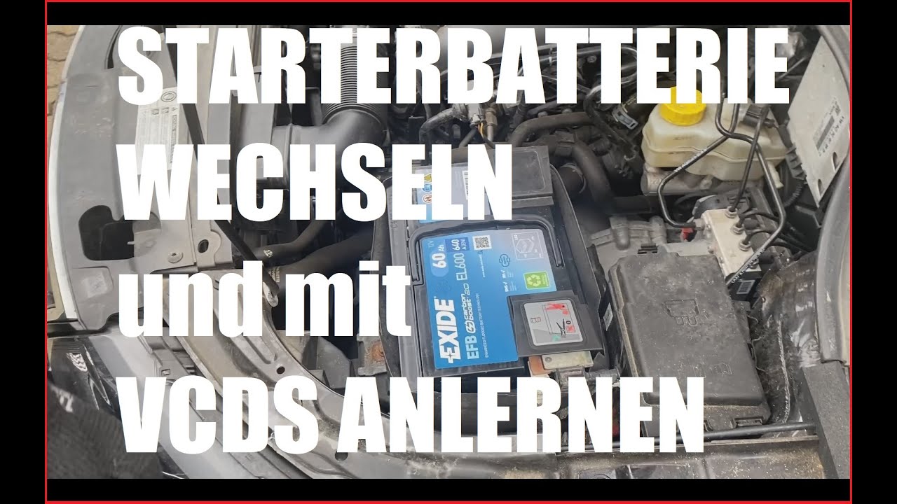 Skoda Rapid Batterie Wechseln