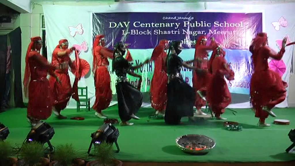 DAV Meerut Arabian Dance Presented By the Students - YouTube