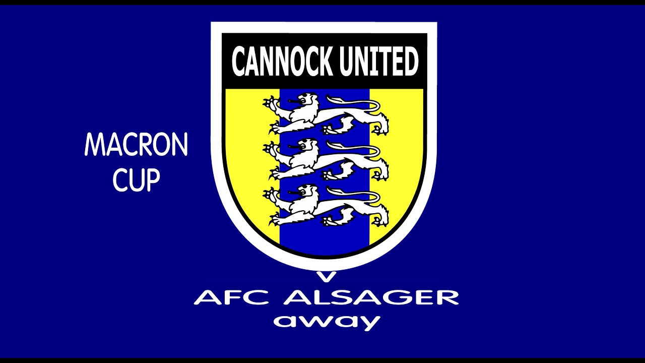 Macron Cup - Away v AFC Alsager - YouTube