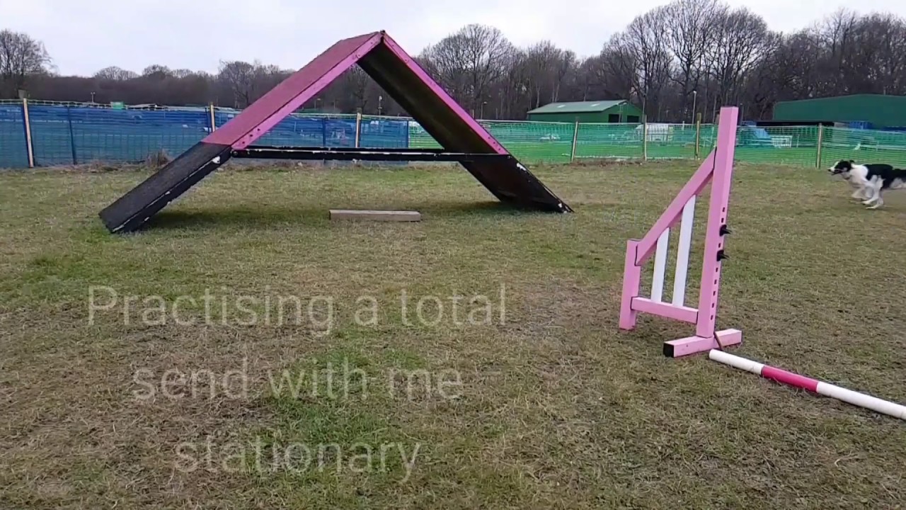 Fun's second session of running A Frames - YouTube