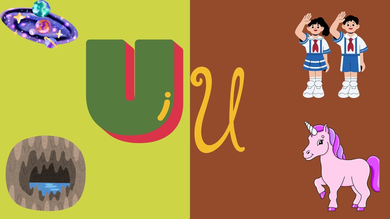 Alphabets Extravaganza | Words With U | ABC | Little Learners Haven ...
