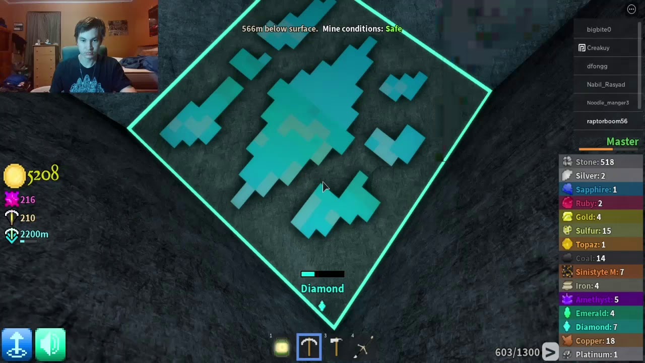 Azure Mines: Finally mining Boomite - YouTube