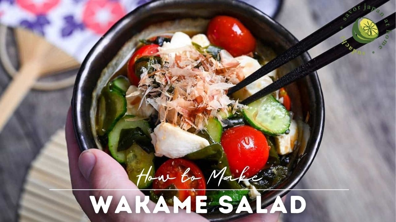 Wakame Seaweed Salad Recipe (Authentic Japanese Style) - YouTube