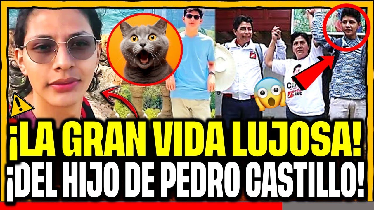 ¡LA GRAN VIDA DEL HIJO DE PEDRO CASTILLO!ARNOLD CASTILLO COMPARTE SUS ...