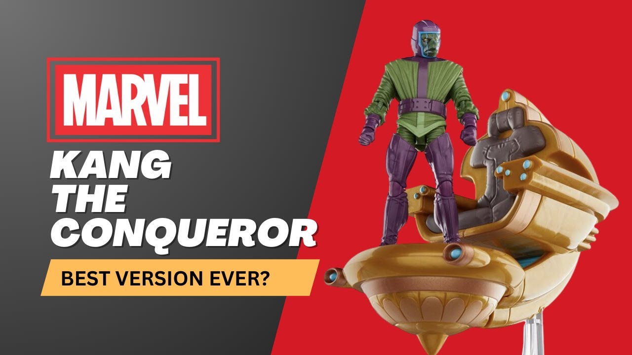 🔮 NEW Marvel Legends Kang The Conqueror with Throne! The Ultimate Time ...