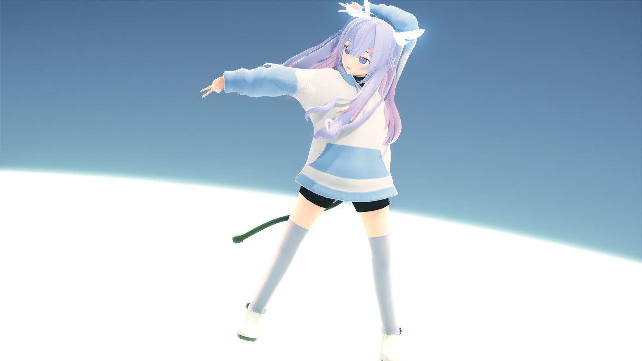 #MMD 】 Blue Star 【 #VRoid 】 - YouTube