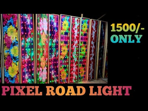 pixel road light - YouTube