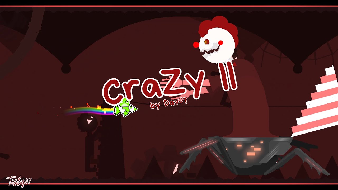 CraZy II by DavJT 100% | Geometry Dash 2.2 - YouTube