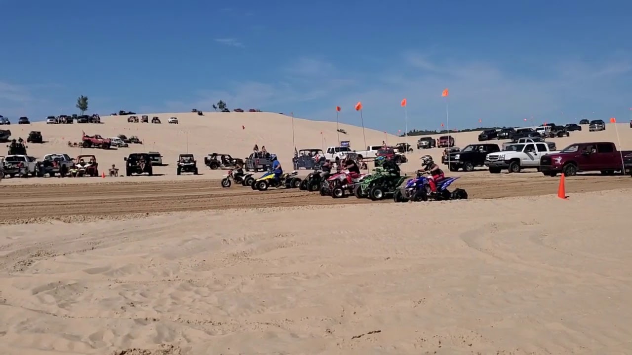 Lt500r quadzilla drag race #duner alky zilla - YouTube