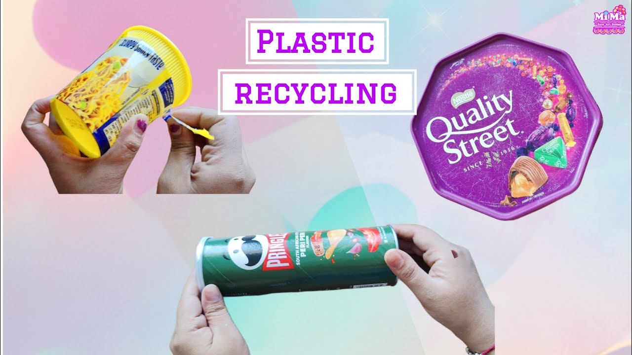 Plastic container Reuse idea |usefull things to make using waste ...