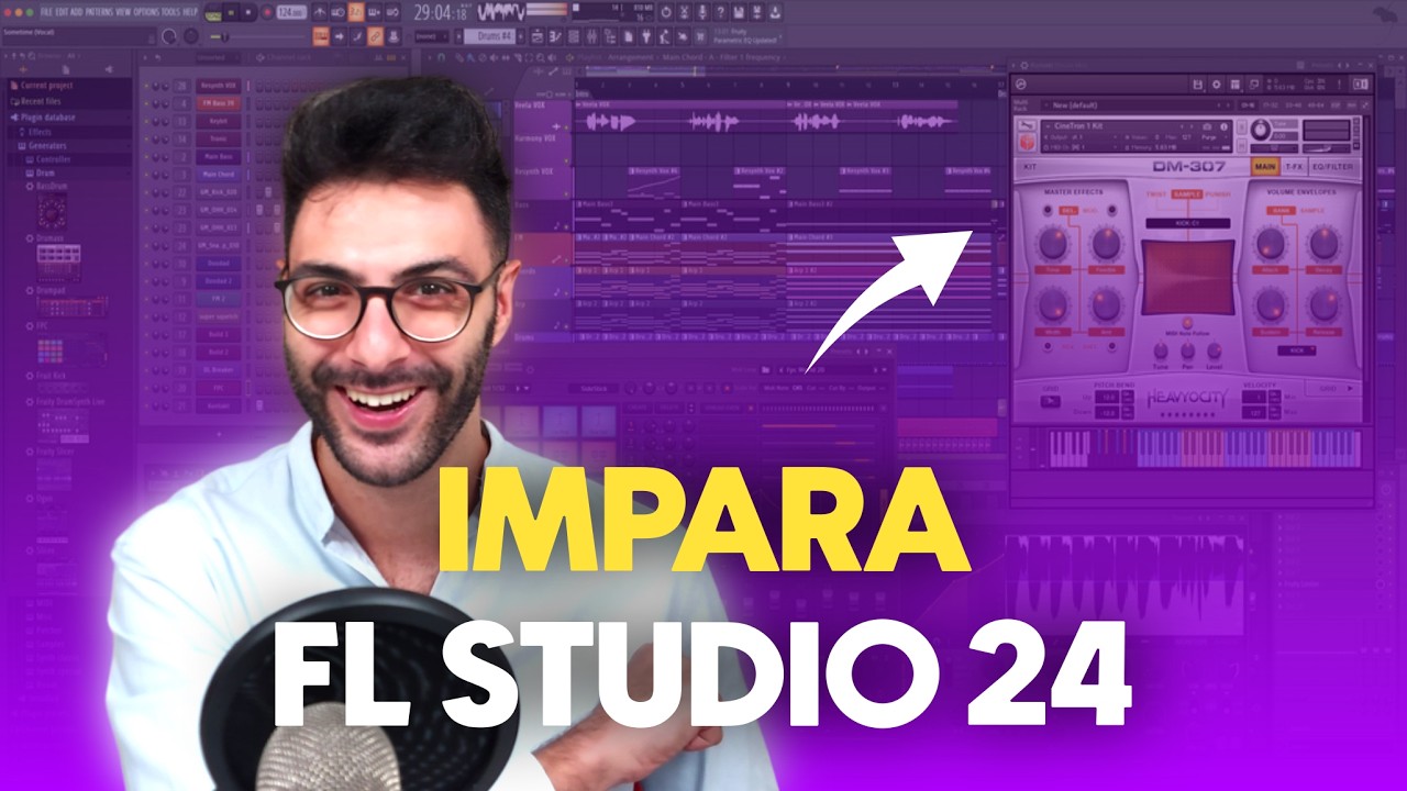 FL Studio 24 Tutorial Ita | COME FARE UN BEAT - YouTube