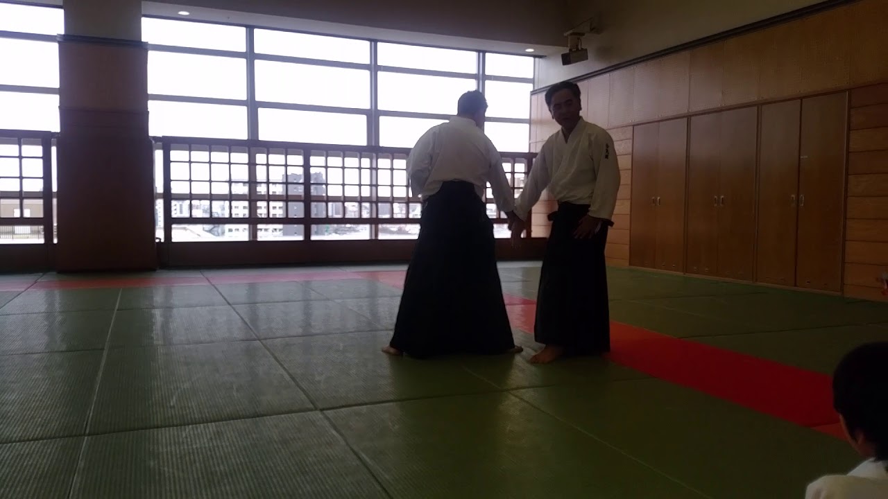 Aikido' Kote-gaeshi from Gedan-uke - YouTube