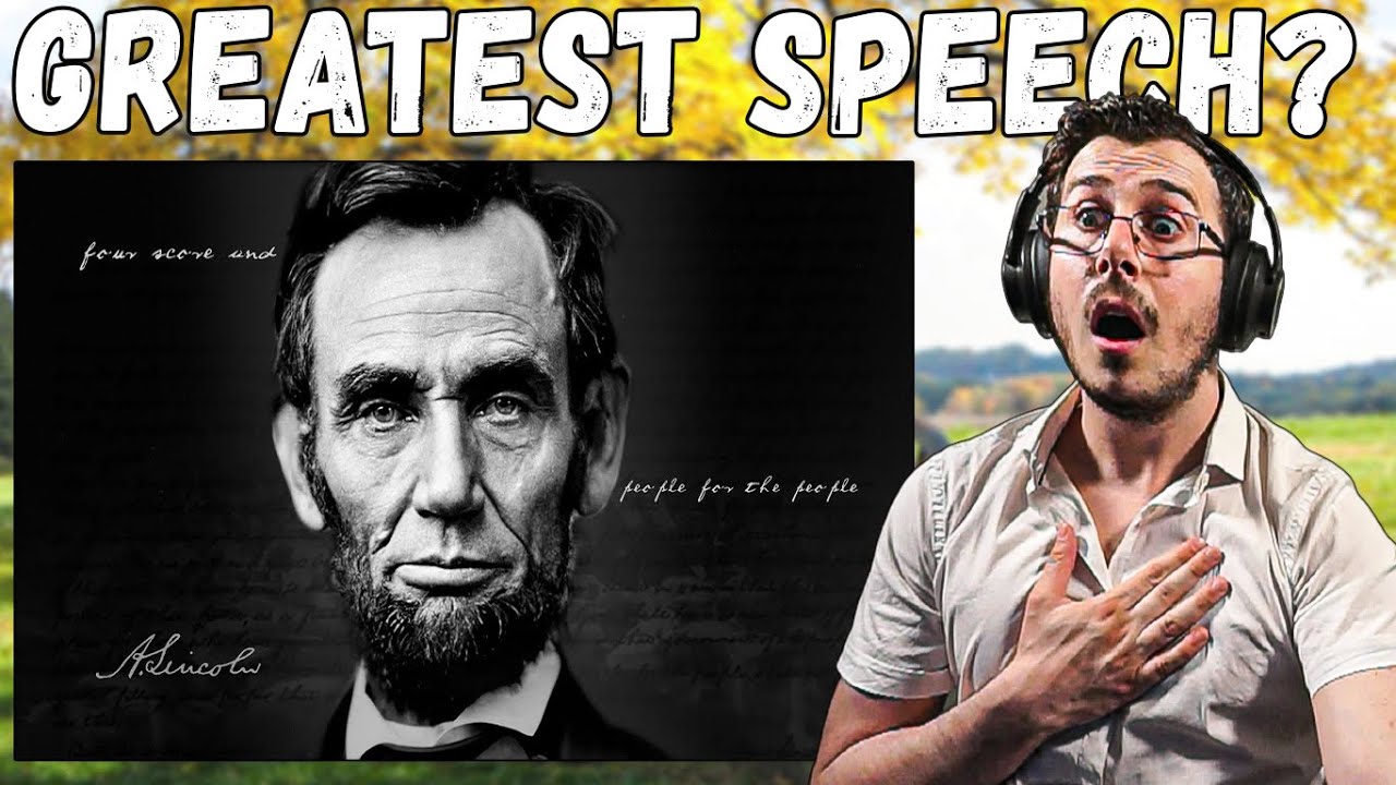 Greatest Speech in American History (Abe Lincoln's Gettysburg Address ...