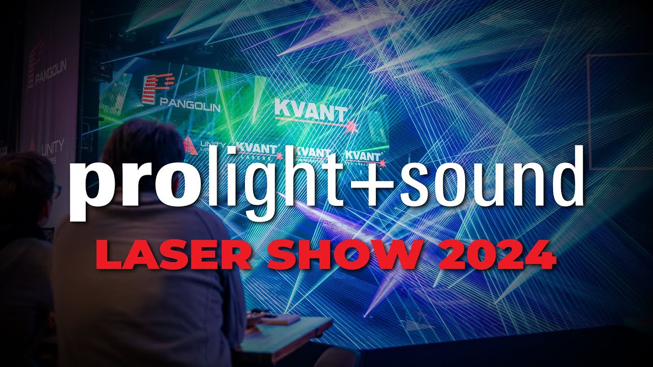 PLS 2024 | Booth Laser show - YouTube