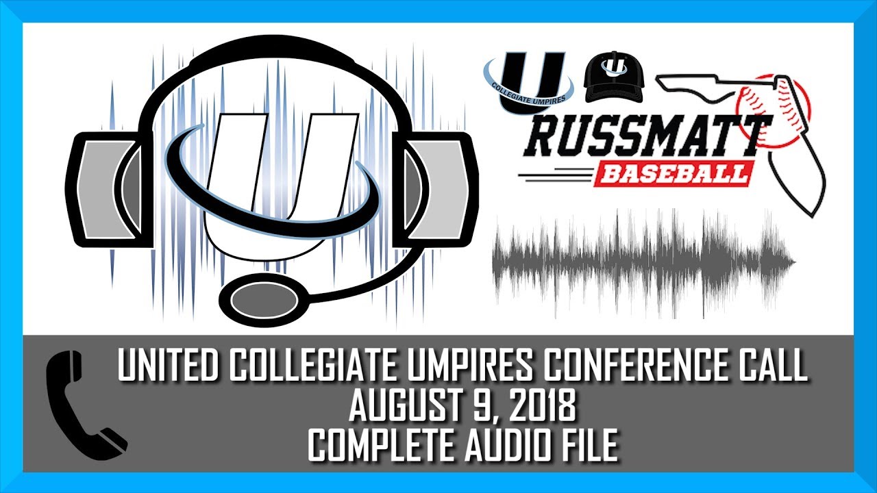 UCU Conference Call Re: RussMatt Baseball - YouTube