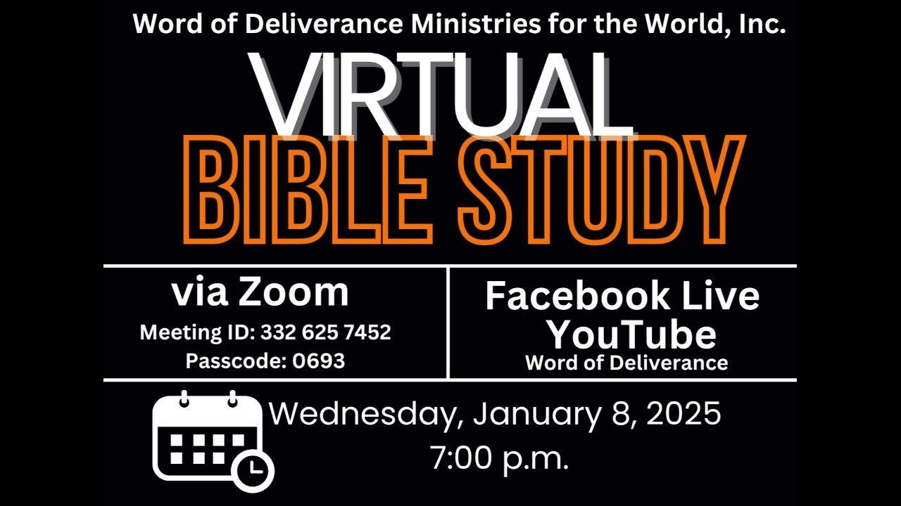 Virtual Bible Study - YouTube