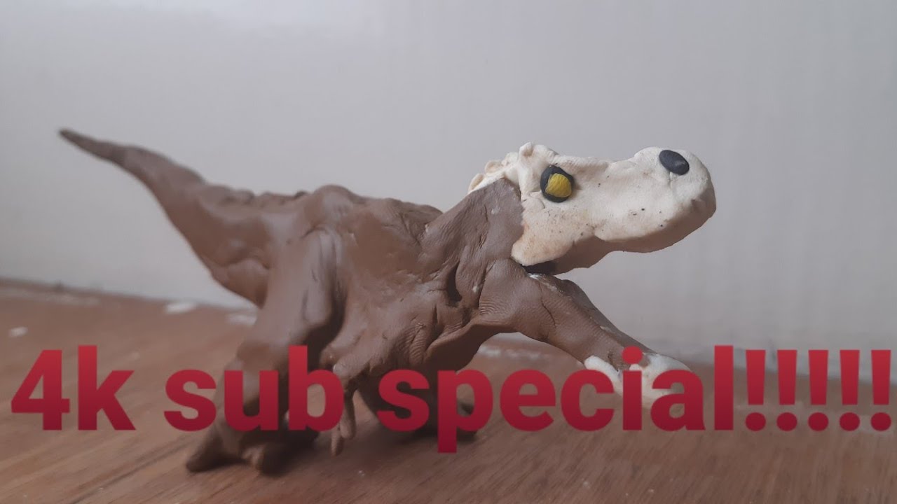 Tyrannosaurus rex [dinosaur revolution] | Speed modeling (4k sub ...