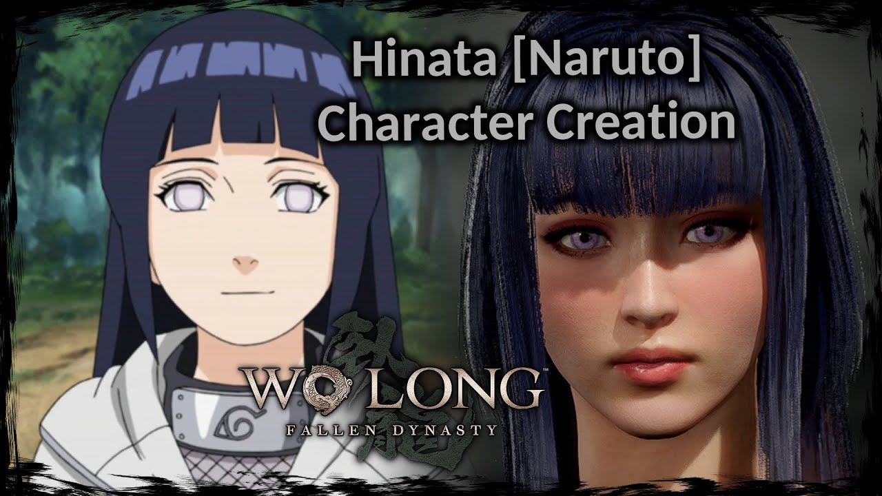 WO LONG: FALLEN DYNASTY || Hinata Hyūga [Naruto] - Female Character Creation - YouTube
